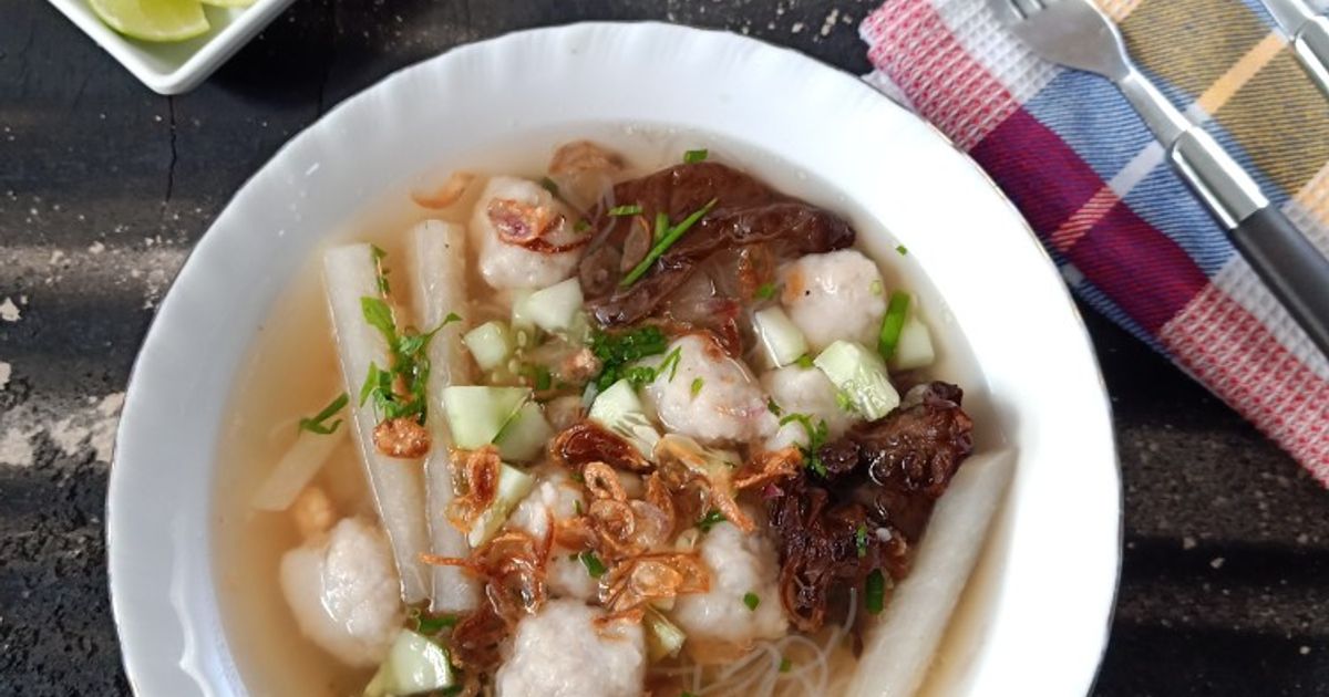 Resep Tekwan Asli Palembang oleh Nauzaery Setyo - Cookpad