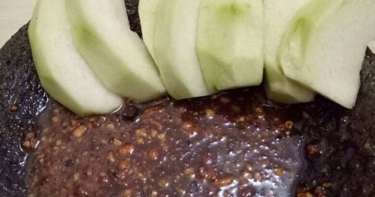 460 resep sambal rujak kacang enak dan mudah - Cookpad