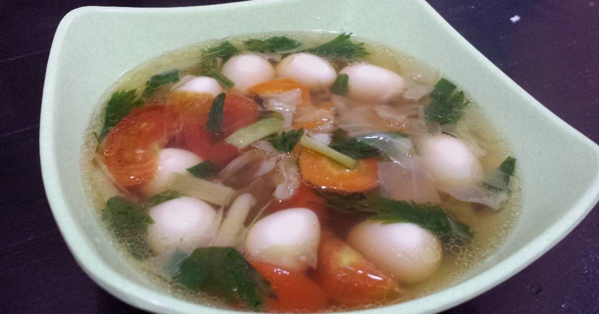 Resep Sup segar si kecil oleh Umi Safia - Cookpad