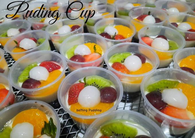 Resep Pudding Cup oleh Pawon Simbok - By : NiNg - Cookpad