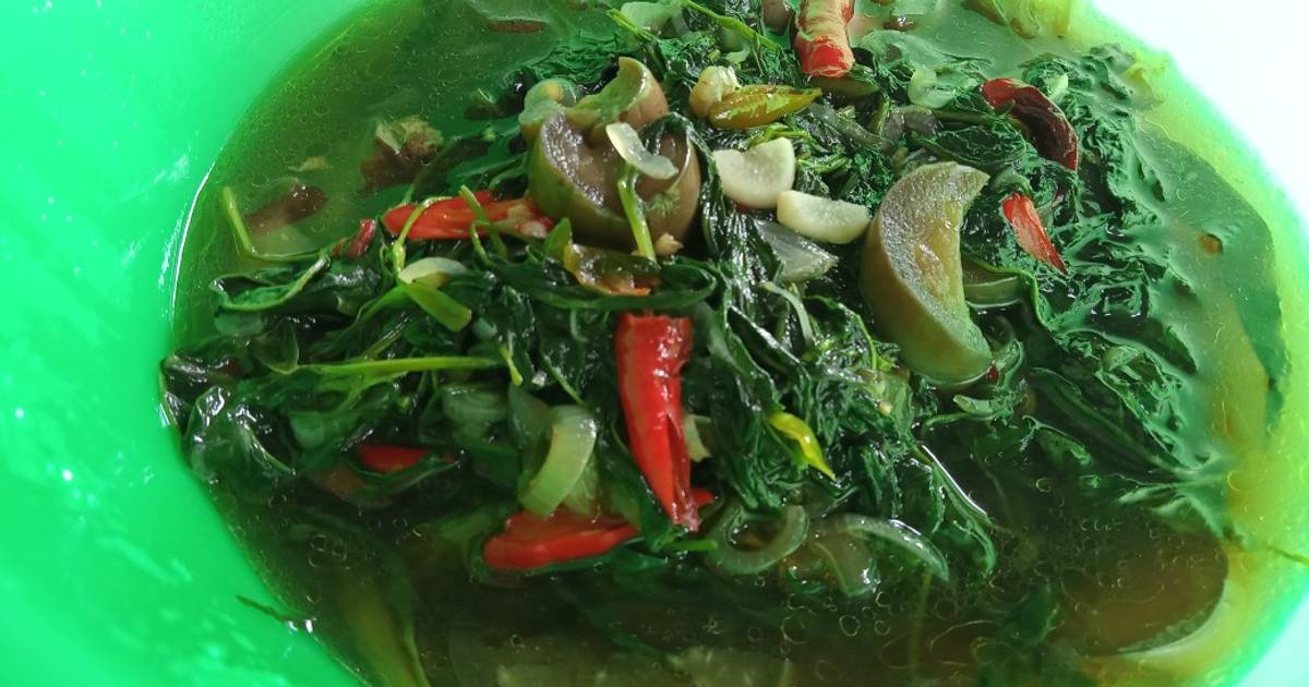 Resep 2 Tumis Terong Kangkung Saus Tiram Oleh Boboki ☑️ Cookpad
