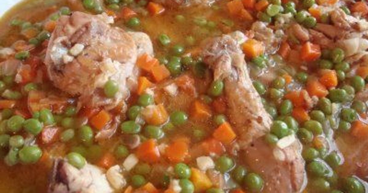 Pollo Arvejado Receta de Daniel Fernández - Cookpad