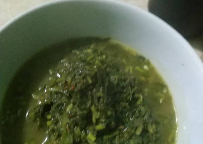 Resep Pucuk ubi alias daun singkong masak santen oleh BundaRiffatar ...