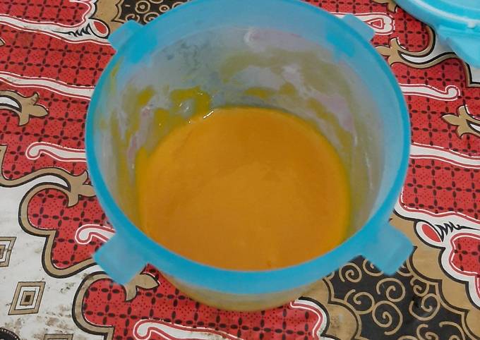 Resep Mpasi Mangga Cengkir (Puree) oleh trisa - Cookpad