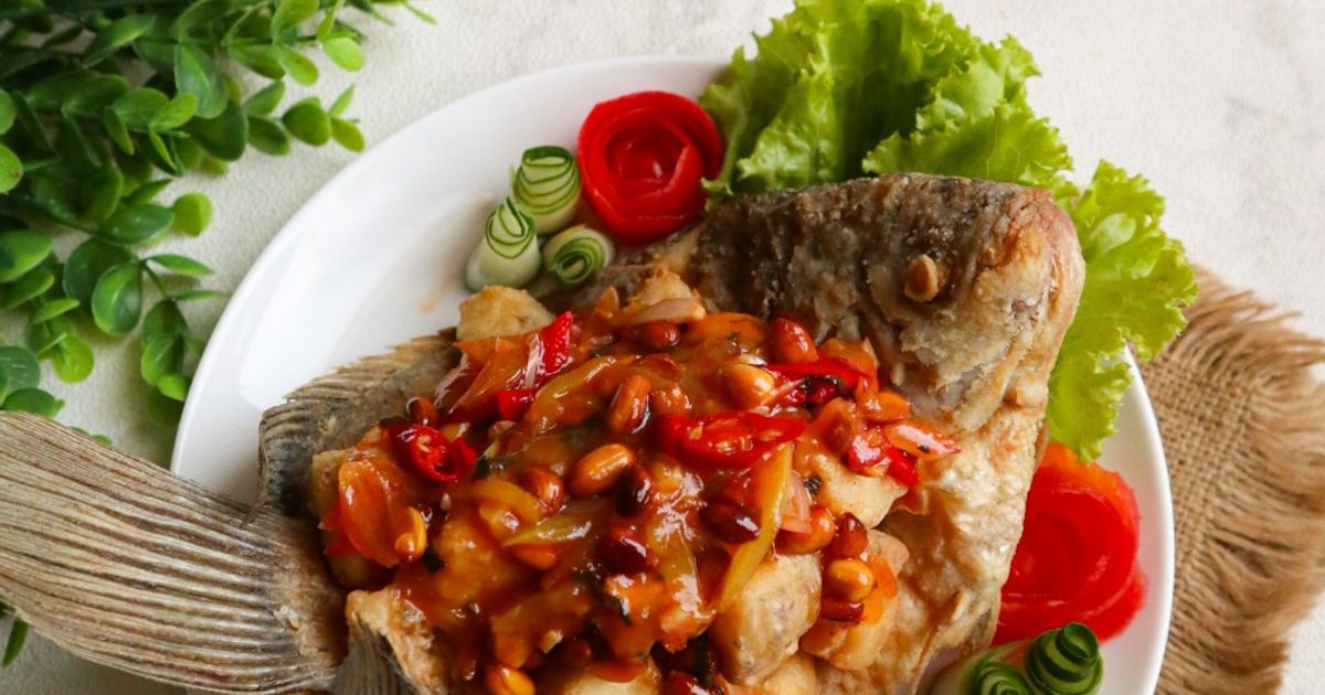 Resep Ikan Goreng Saus Mangga Ala Thailand oleh djanara.homecook - Cookpad