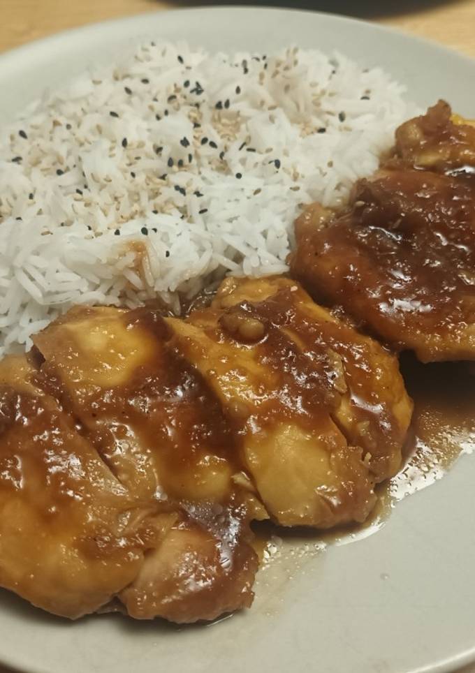 Pollo teriyaki Receta de Sil- Cookpad