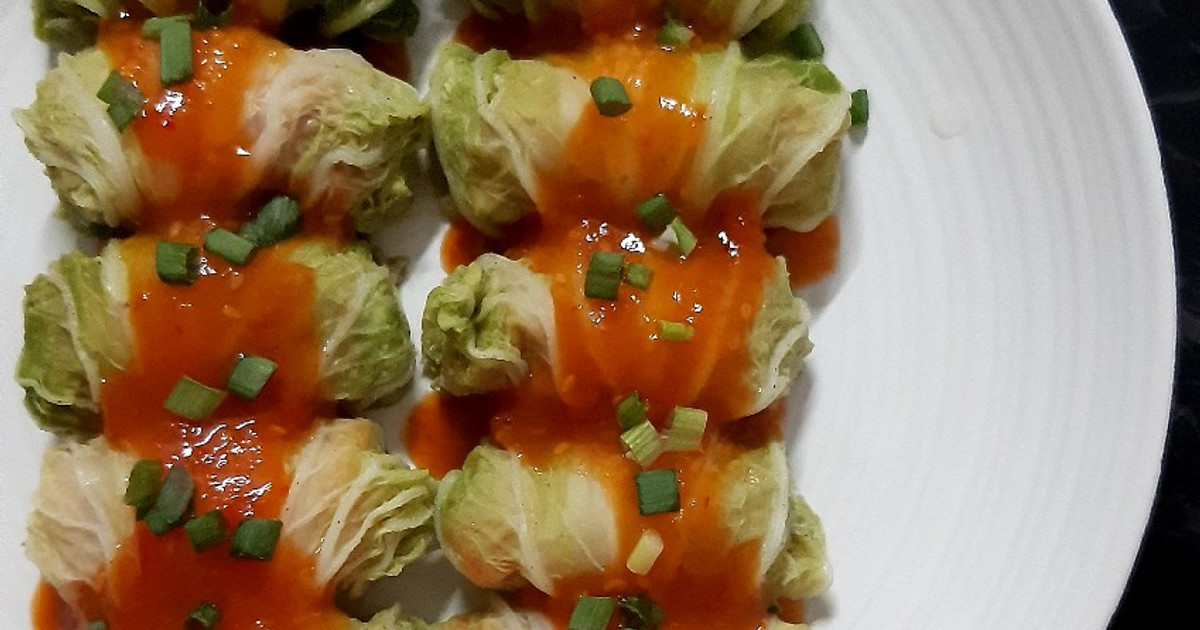 สูตร "Sukiyaki Roll" Steamed Chinese Cabbage Rolls With Minced Pork โดย ...