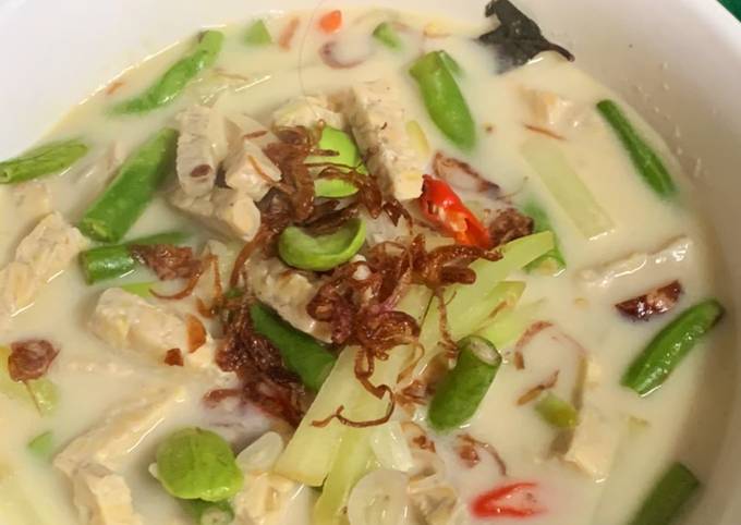 Resep Lodeh Labu Tempe Sehat oleh Suci - Cookpad