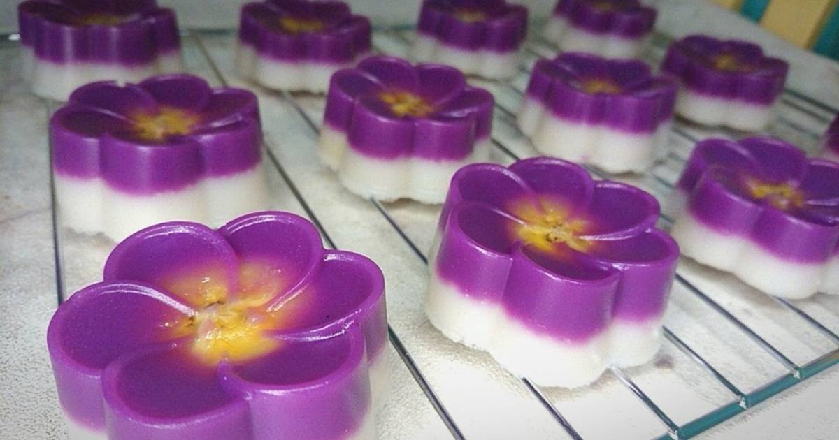 42 Resep Nagasari Cetak Bunga Enak Dan Mudah Cookpad