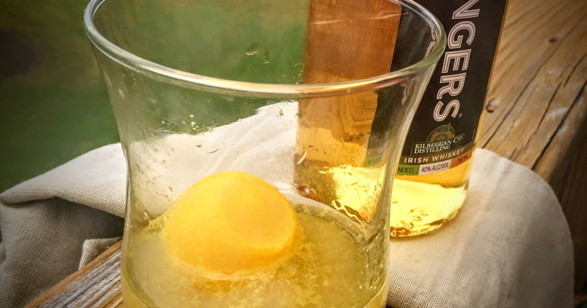 Orange Ginger Cocktail Cube (Or Sphere Rather) Recipe by Nikki diMonda ...