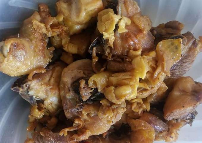 Cách Làm Món Gà rang gừng của Thu Mèo - Cookpad