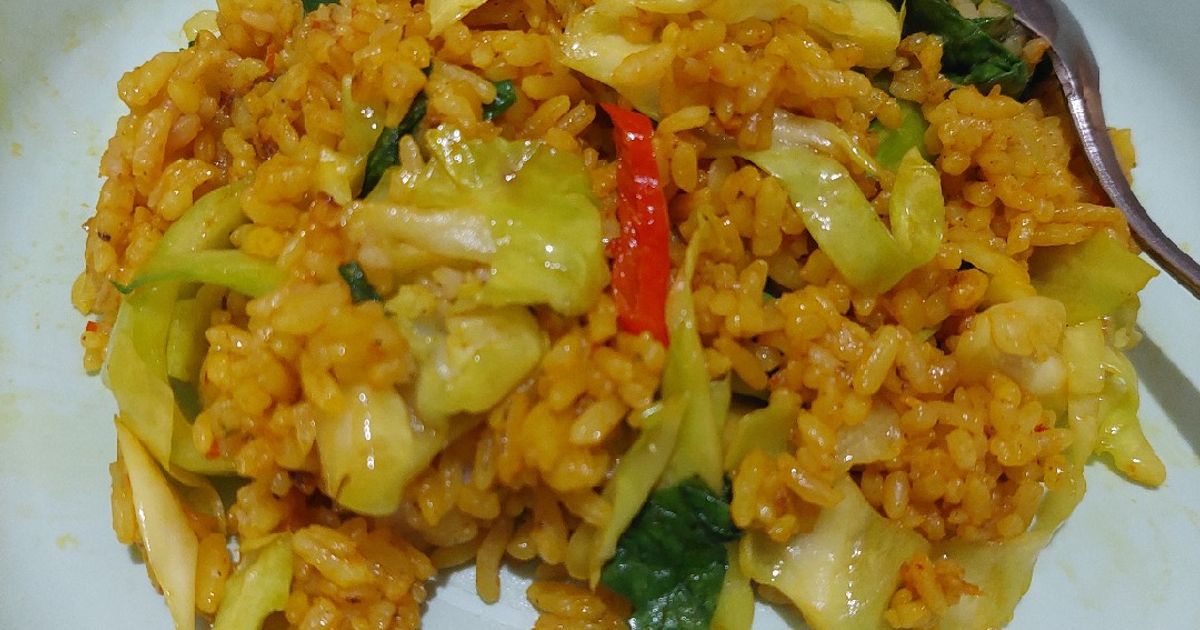 Resep Nasi Goreng Kunyit Pedas oleh a.zula - Cookpad
