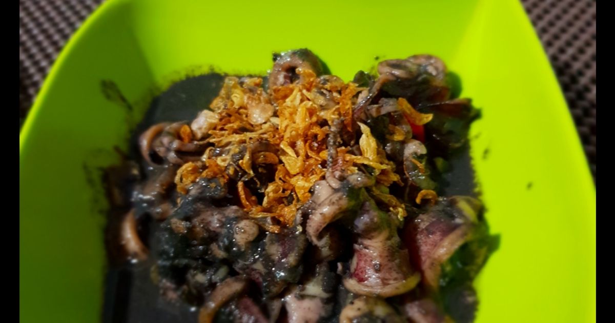 Resep Cumi Hitam Manis oleh Rini F Pratiwi - Cookpad