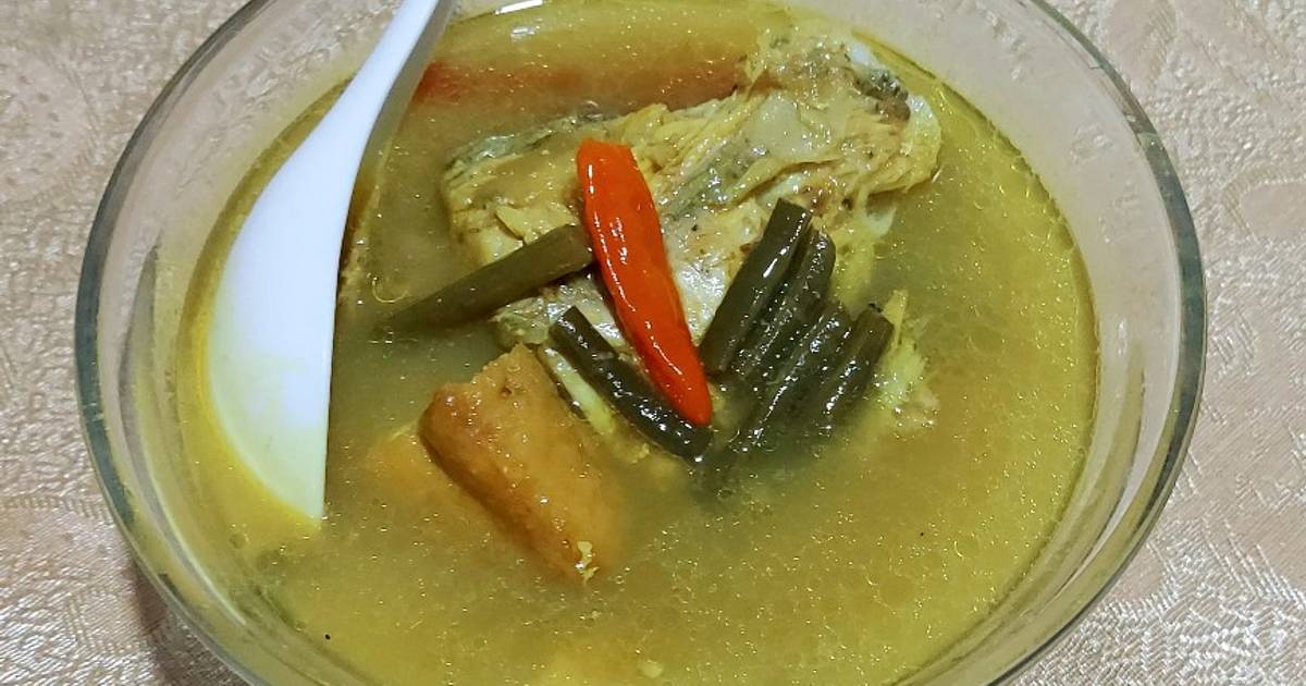 7 resep sop kakap bumbu kuning enak dan mudah - Cookpad