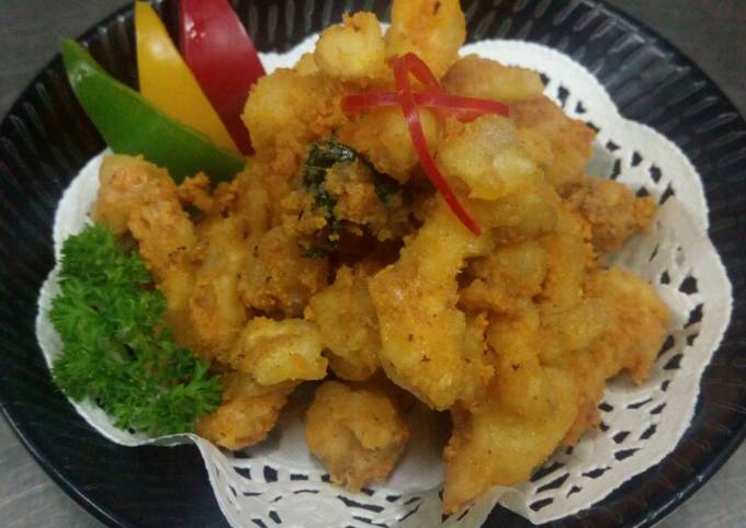 Resep Jamur goreng telur asin oleh Chef Abid Rimba - Cookpad
