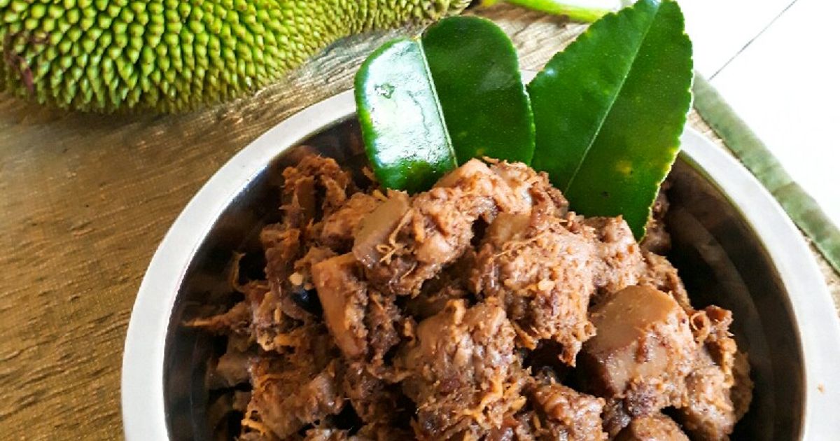 Resep Randang Cubadak (Rendang Nangka) #Pr Recookrancakbana oleh Ina ...