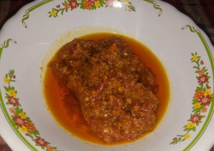 Resep Sambal LADO MERAH khas RM padang oleh Ika Tjio - Cookpad