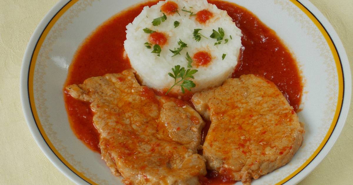 Fehér karaj lecsómártással | Csiki Piroska receptje - Cookpad receptek