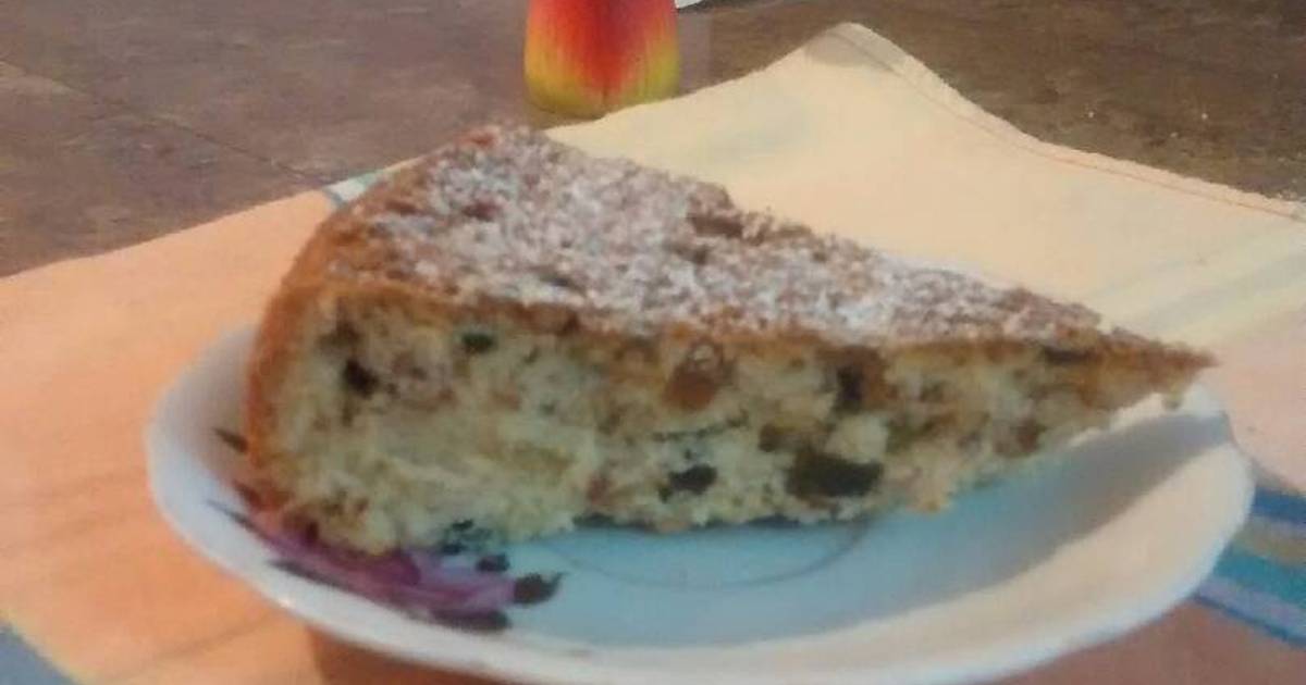 Budin con frutas abrillantadas - 271 recetas caseras- Cookpad