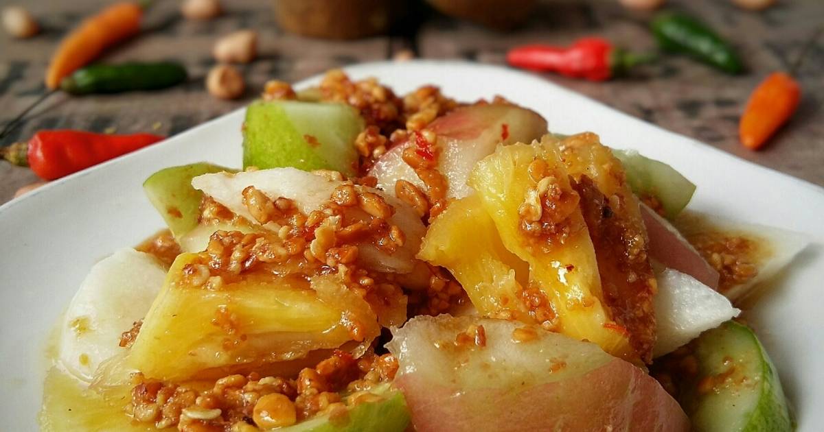 Resep Rujak buah oleh Linda Said - Cookpad