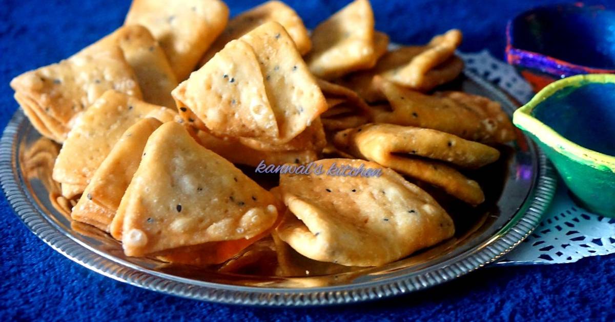 Crispy nimki Recipe by Kanwaljeet Chhabra - Cookpad