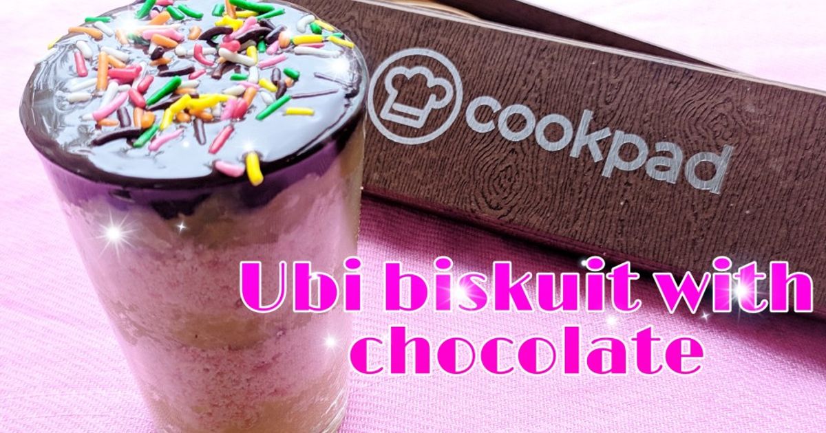 Resep Ubi Biskuit With Chocolate oleh Mama Rara - Cookpad