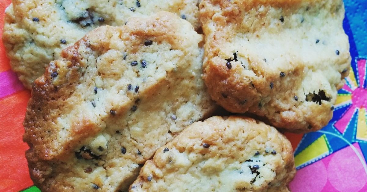 Chia Seeds Biscuits Recipe By Fushicche