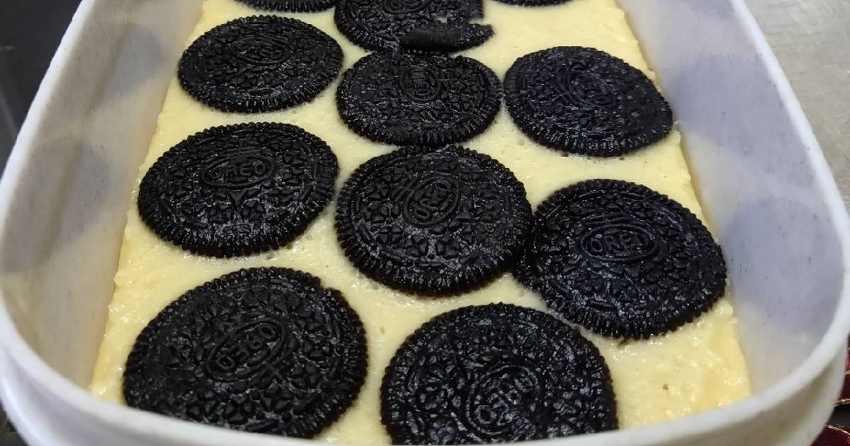 Resep Puding roti tawar oreo kukus oleh Joice Stevani - Cookpad