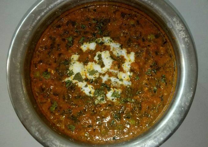 Methi Malai Matar Recipe Recipe by Priya Jain - Cookpad