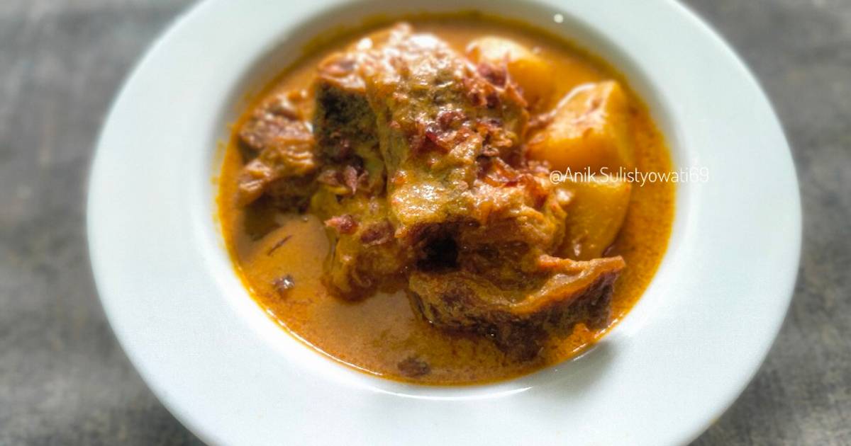 Resep Kari Daging Kentang Tahu oleh Anik P@won Qulo - Cookpad