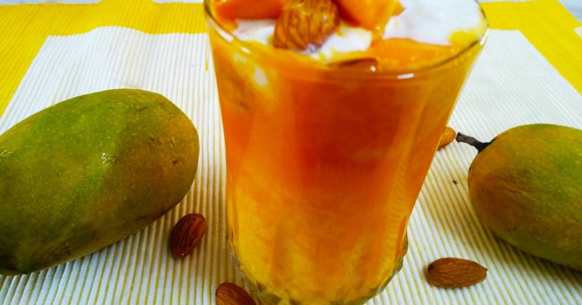 Mango malai lassi Recipe by Geeta Godhiwala - Cookpad