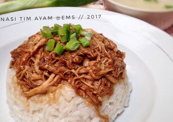 Resep Nasi Tim Ayam oleh Endang M Sari - Cookpad