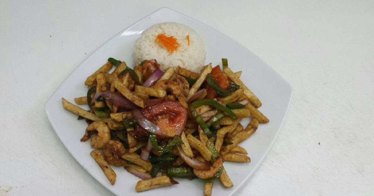 Camarón saltado Receta de mauricio Chef henriquez- Cookpad