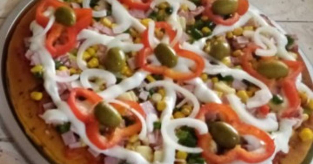 Pizza de choclo - 125 recetas caseras- Cookpad