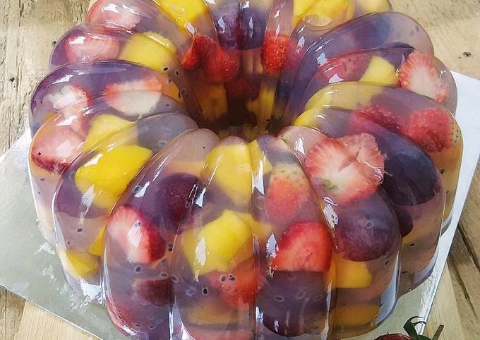 Resep Pudding Buah oleh mbaiyya - Cookpad