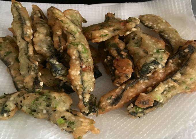 Cách Làm Món Rong biển chiên giòn của mongtuyenvegan - Cookpad