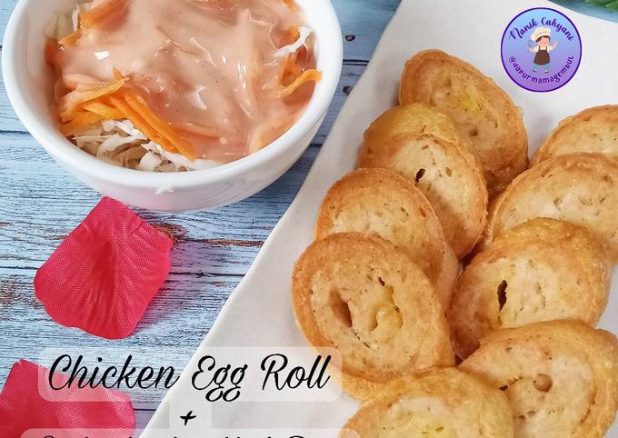 Resep Chicken Egg Roll ala HokBen oleh Nanik Cahyani Hernowo - Cookpad