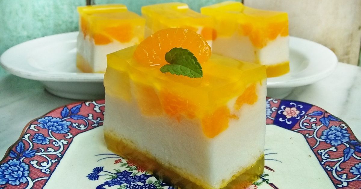 Resep Puding Busa Jeruk oleh Dilla Wahab - Cookpad