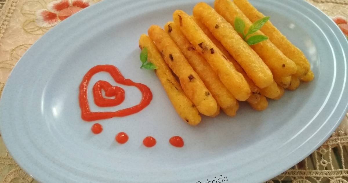 Resep Stik Kentang Keju oleh Petricia - Cookpad