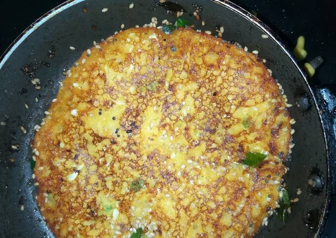 Mix veg handvo Recipe by Kalpa Sandip - Cookpad