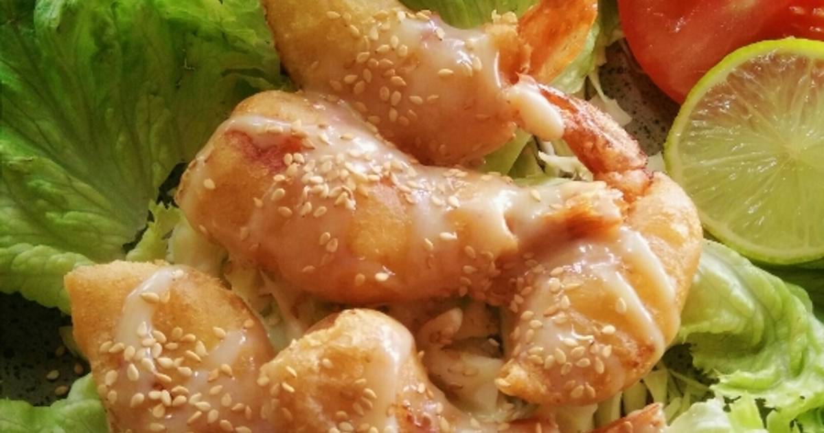 Resep Udang Goreng Mayonnaise (Beignets De Crevettes avec Mayonnaise ...