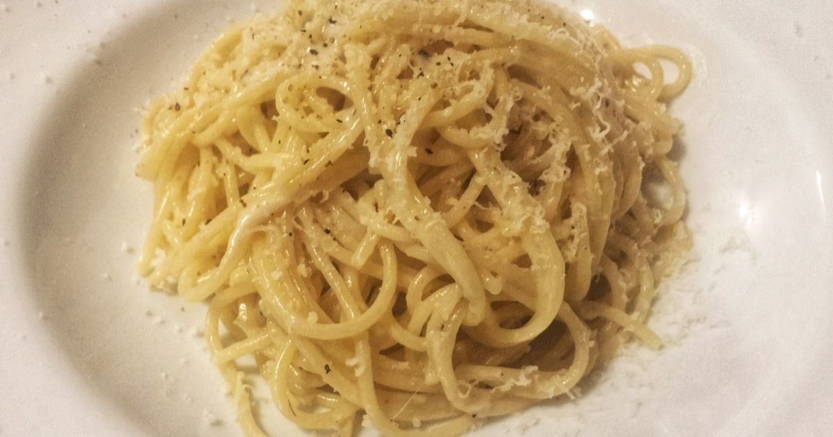 Spagetti Sajt és Bors 🇮🇹 Spaghetti Cacio E Pepe | Sabino receptje ...