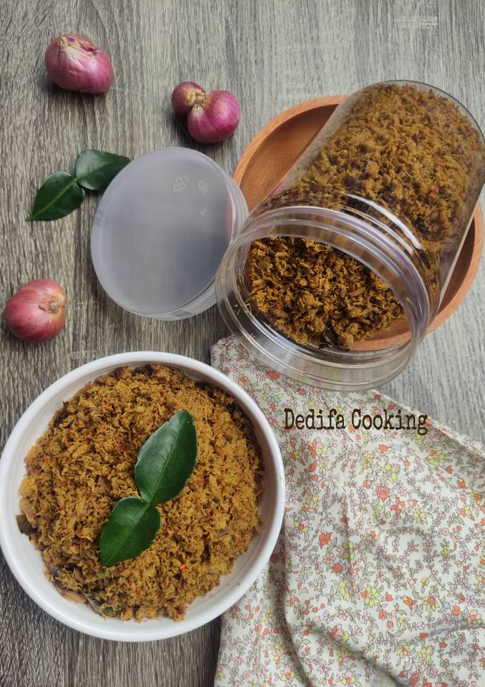 Resep 134. Abon Ikan Tuna (Iwak Rabuk Tuna) oleh Dedifa.Cooking - Cookpad