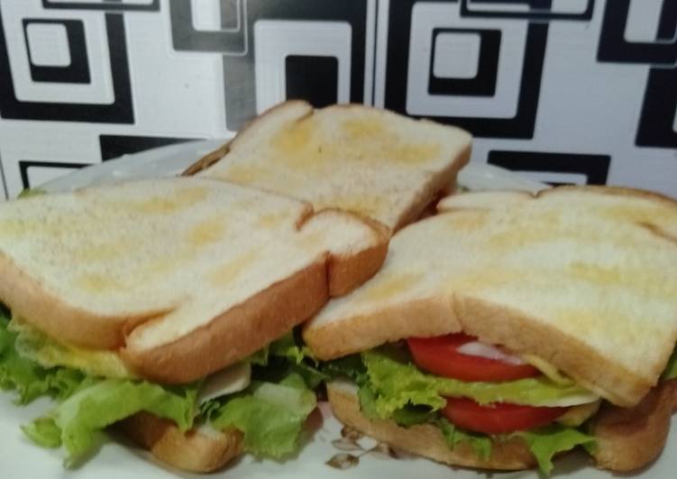 Resep Burger Roti Tawar | Belajar Masak