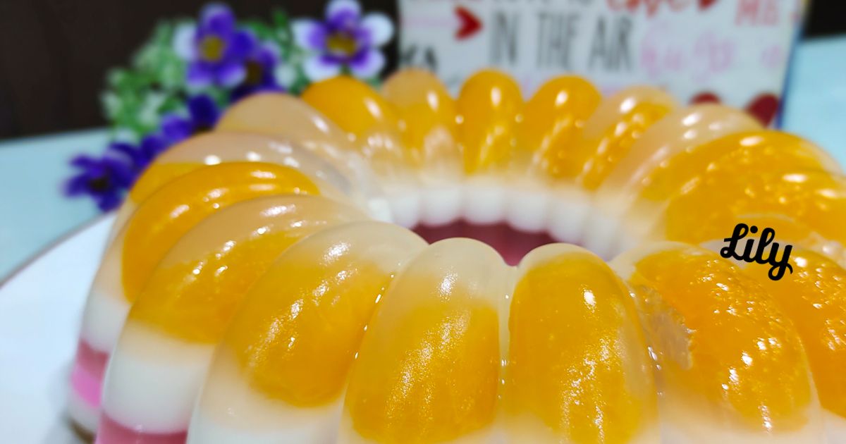 Resep puding jeruk manis roti rumahan enak dan mudah - Cookpad