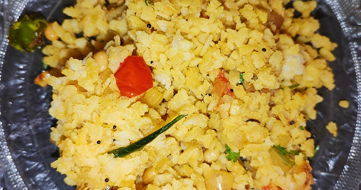 அவுல் எலுமிச்சை உப்புமா(Aval Lemon Upma Recipe In Tamil) இவருடைய ரெசிபி ...