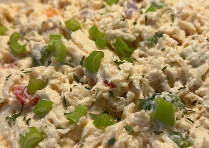 Dip de pollo Receta de Angeliz Morla- Cookpad