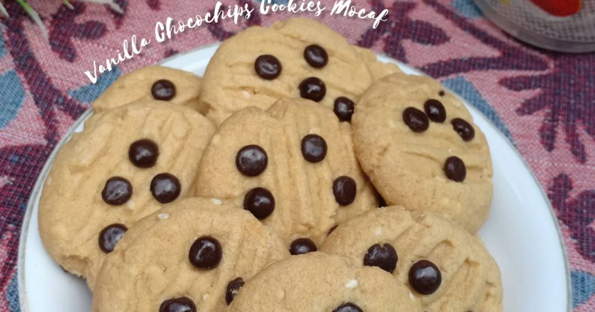 Resep Vanilla Chocochips Cookies Mocaf (Gluten-free) oleh 🌷Yulie Yuda ...
