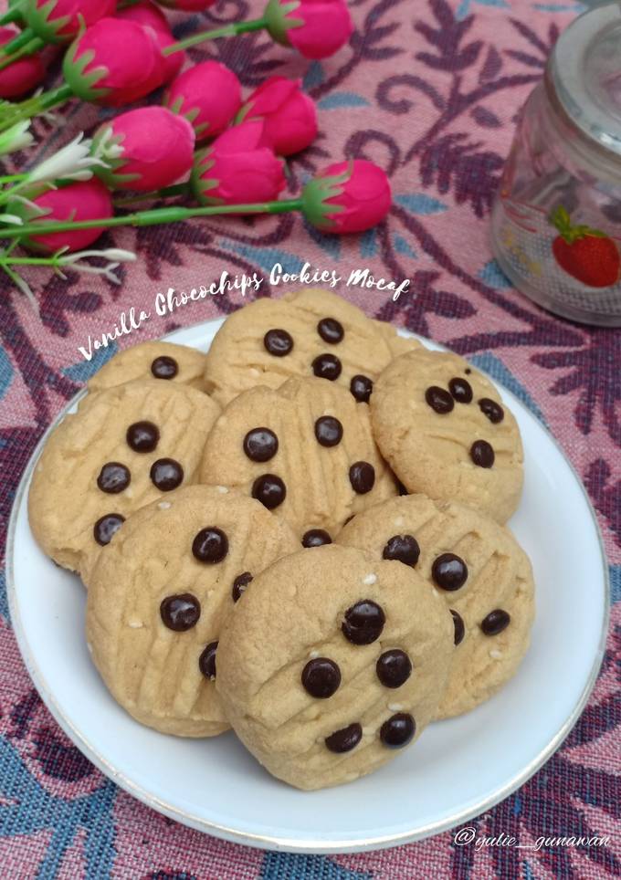 Resep Vanilla Chocochips Cookies Mocaf (Gluten-free) oleh 🌷Yulie Yuda ...