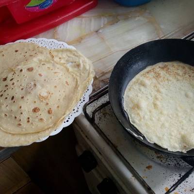Masa para panqueques Receta de Sole Moreiira- Cookpad